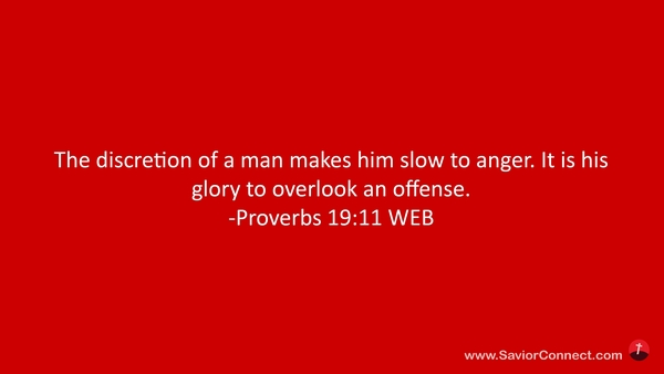proverbs 19 v 11