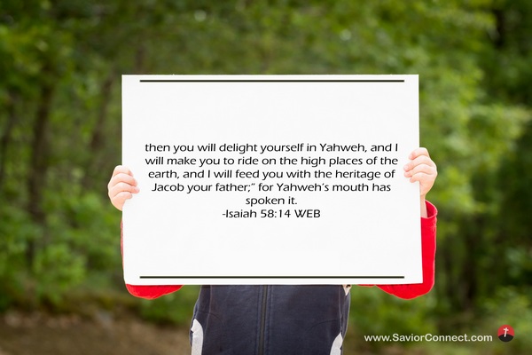 Isaiah 58:14 WEB