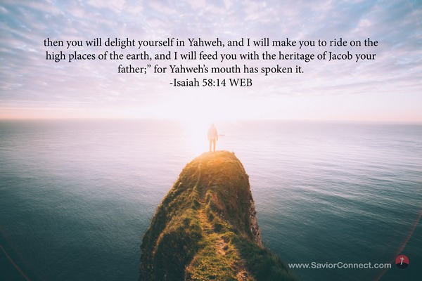 Isaiah 58:14 WEB
