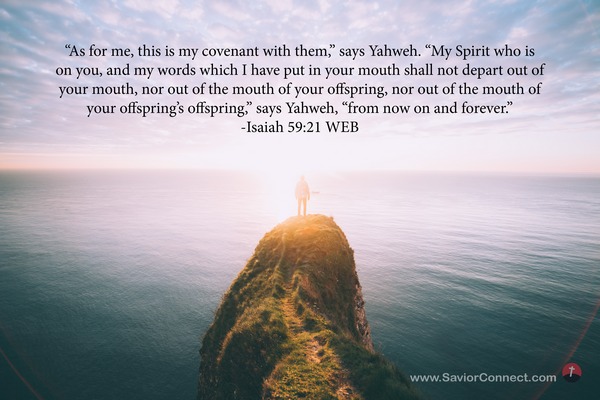 Isaiah 59:21 WEB