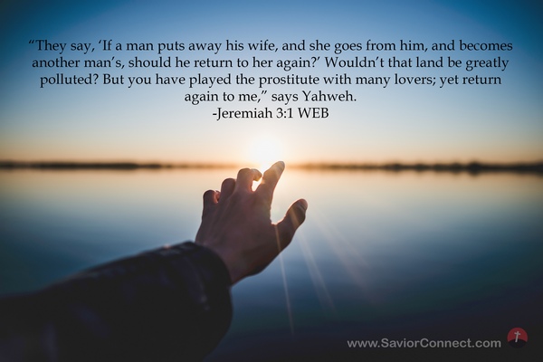 Jeremiah 3:1 WEB