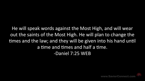 daniel 7 v25