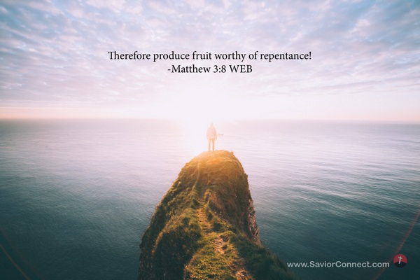 Matthew 3:8 WEB
