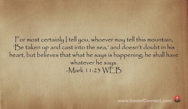 Mark 11:23 WEB