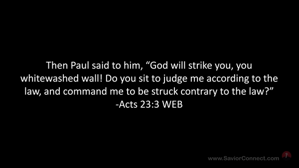 whitewashed walls scripture