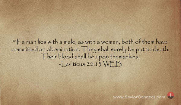 leviticus 20 13